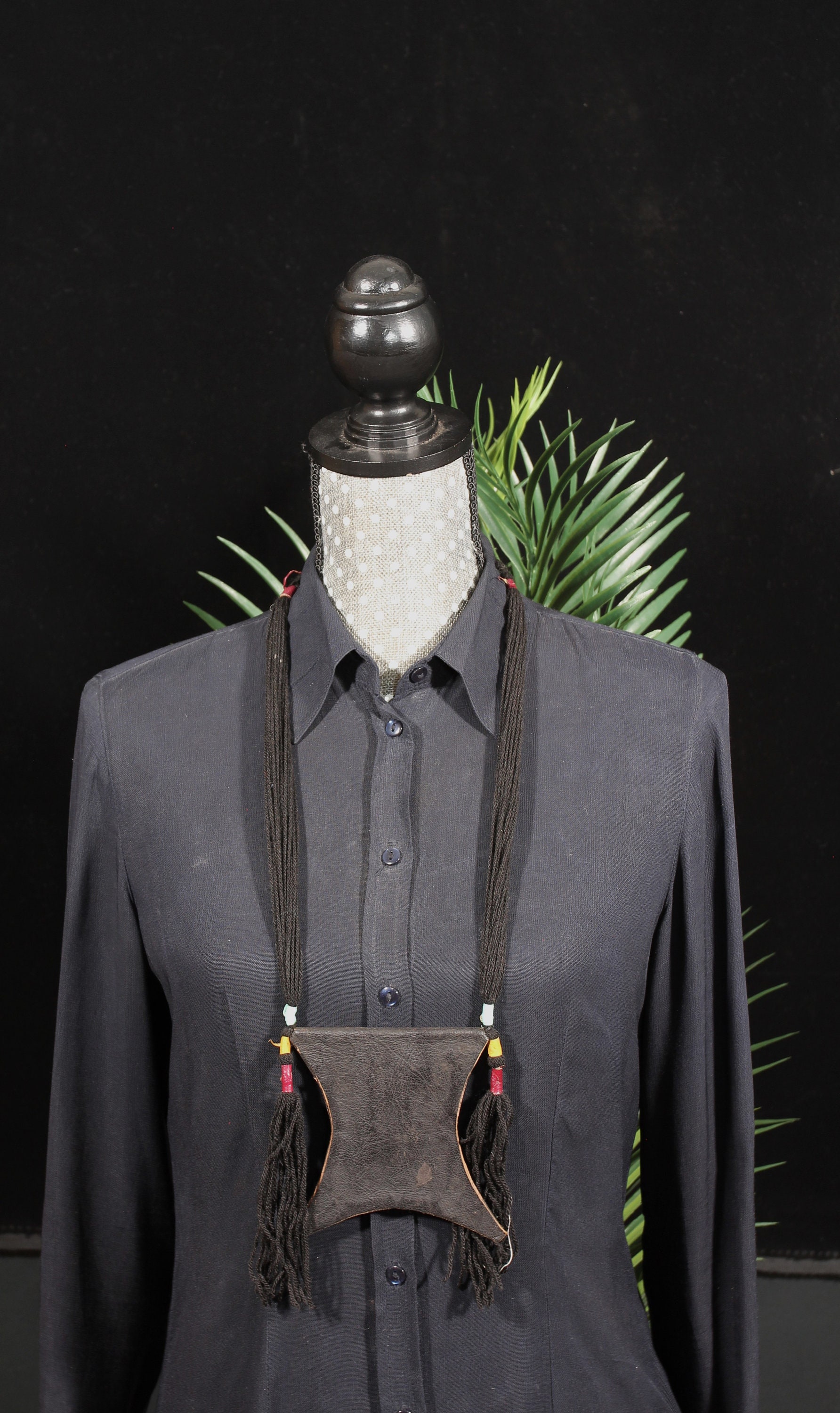 Vintage Extra Large Leather Amulet,tcherot,touareg Talisman,tuareg ...