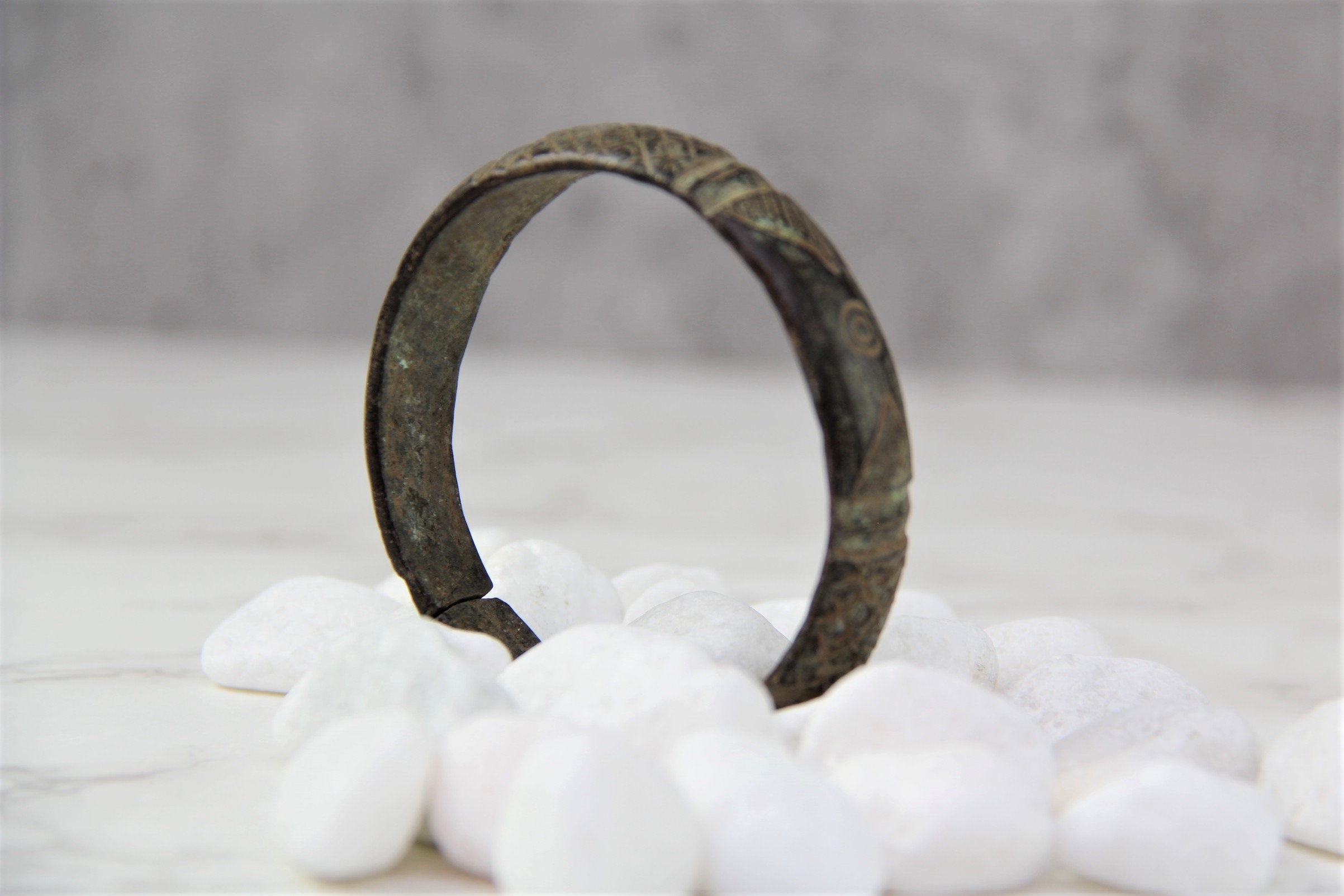 West African Manilla Currency Slave bracelets Antique Bronze Brass ...