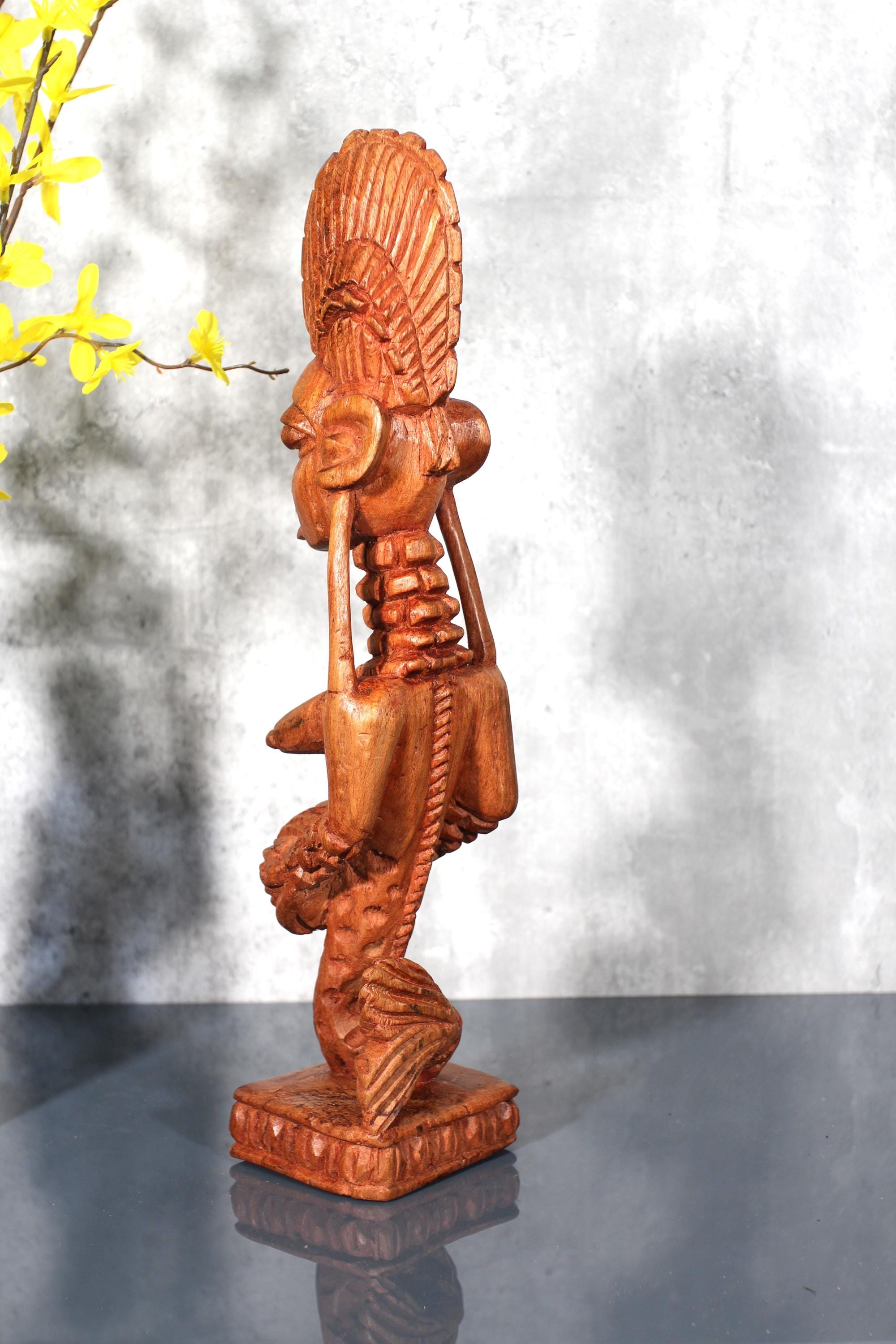 Yemaya Wooden Statue