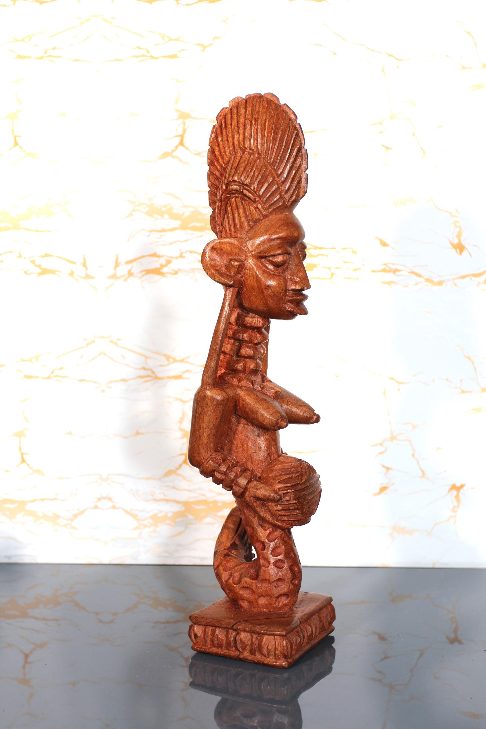 Yemaya Wooden Statue