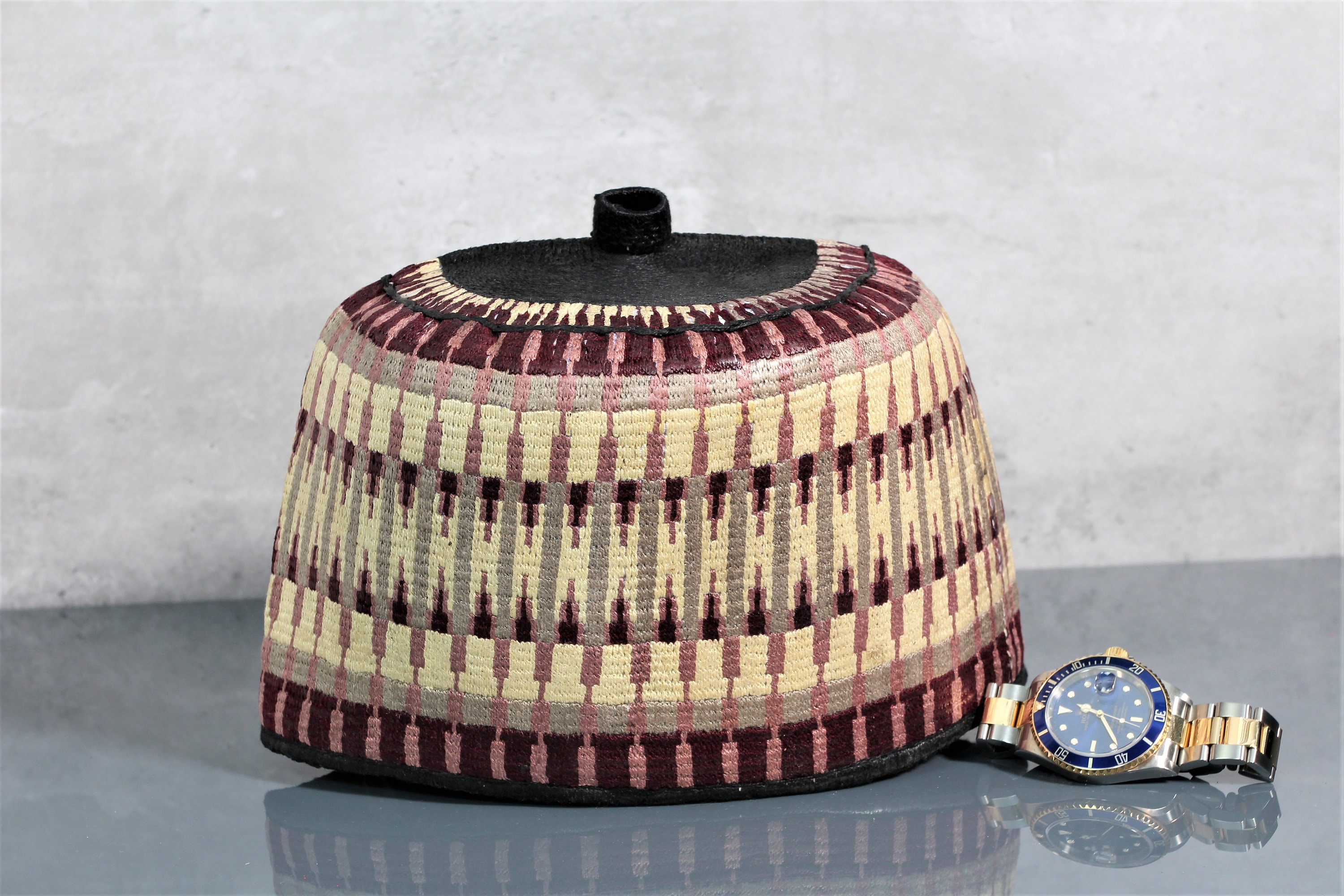 African Kufi Cap, Hausa Cap, Mallam Cap, Fulani Hat, African Mens Hat ...