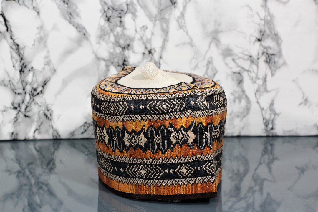 African Kufi Cap, Hausa Cap, Mallam Cap, Fulani Hat, African Mens Hat ...