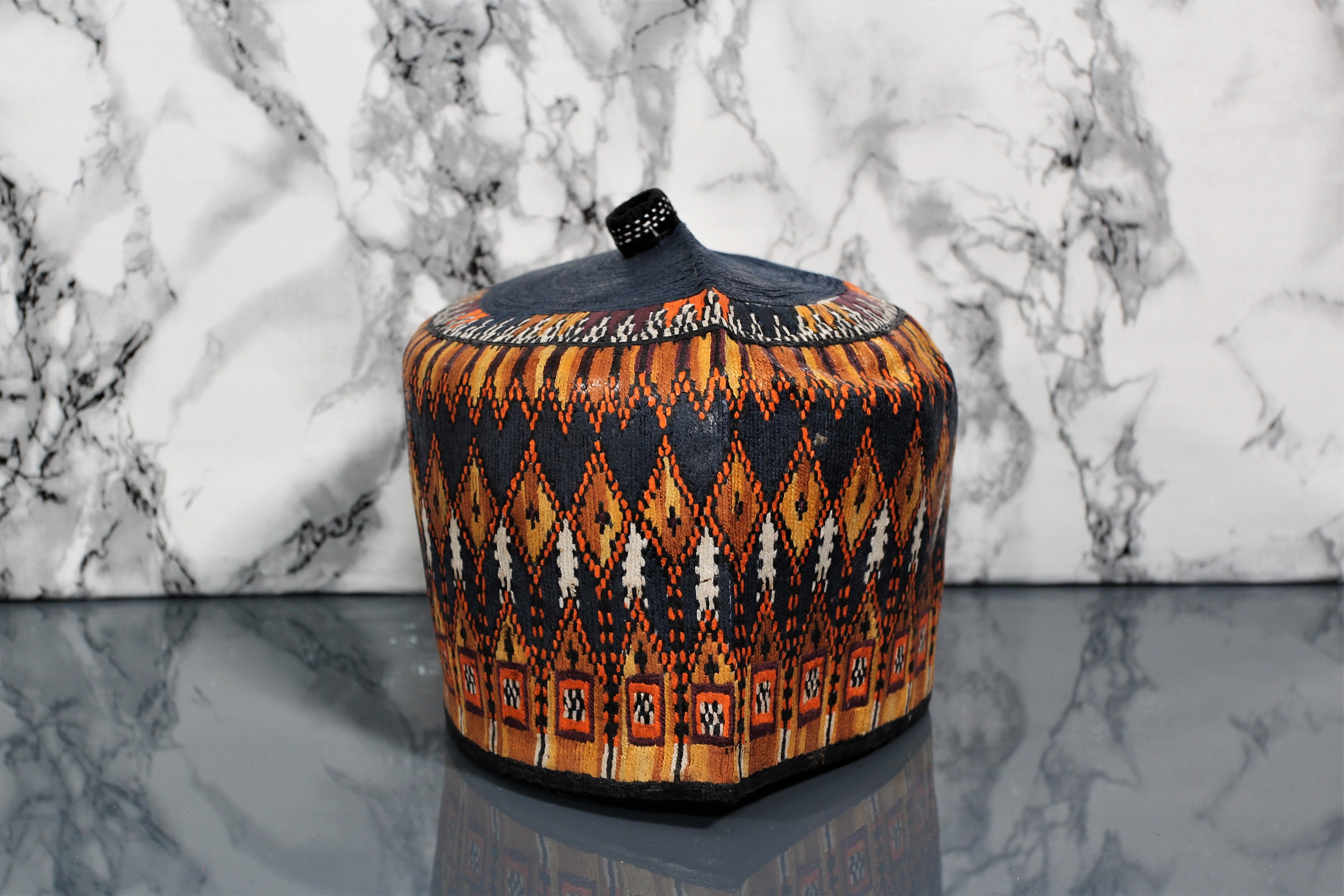 African Kufi Cap, Hausa Cap, Mallam Cap, Fulani Hat, African Mens Hat ...