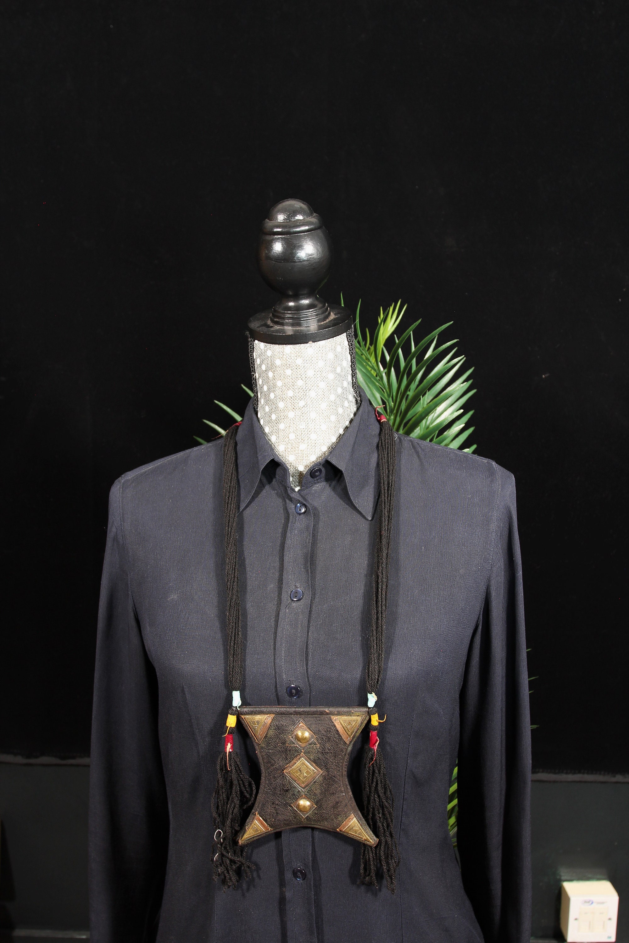 Vintage Extra Large Leather Amulet,tcherot,touareg Talisman,tuareg ...