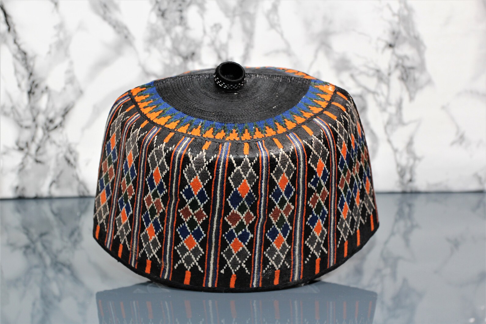 African Kufi Cap, Hausa Cap, Mallam Cap, Fulani Hat, African Mens Hat ...