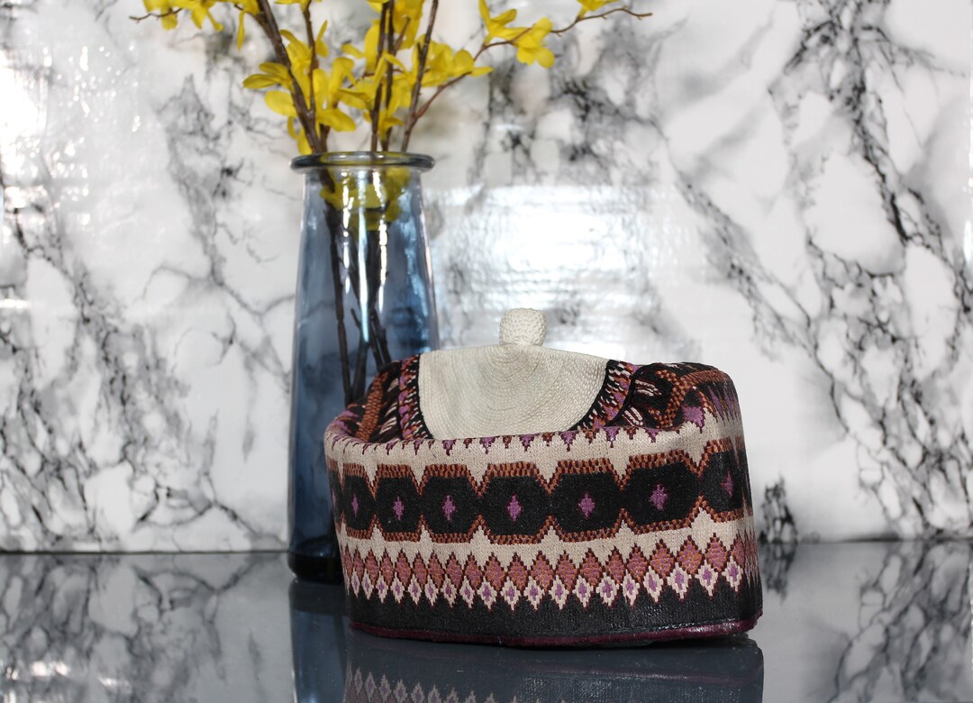 African Kufi Cap, Hausa Cap, Mallam Cap, Fulani Hat, African Mens Hat ...