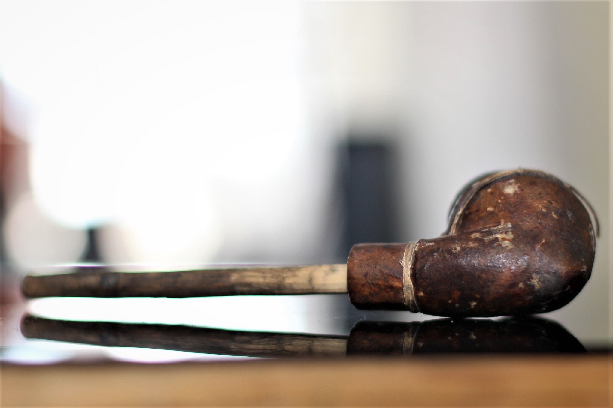 Rare Ancient West African Clay Pipe, Rustic Smoking Pipe, Estate Pipe ...