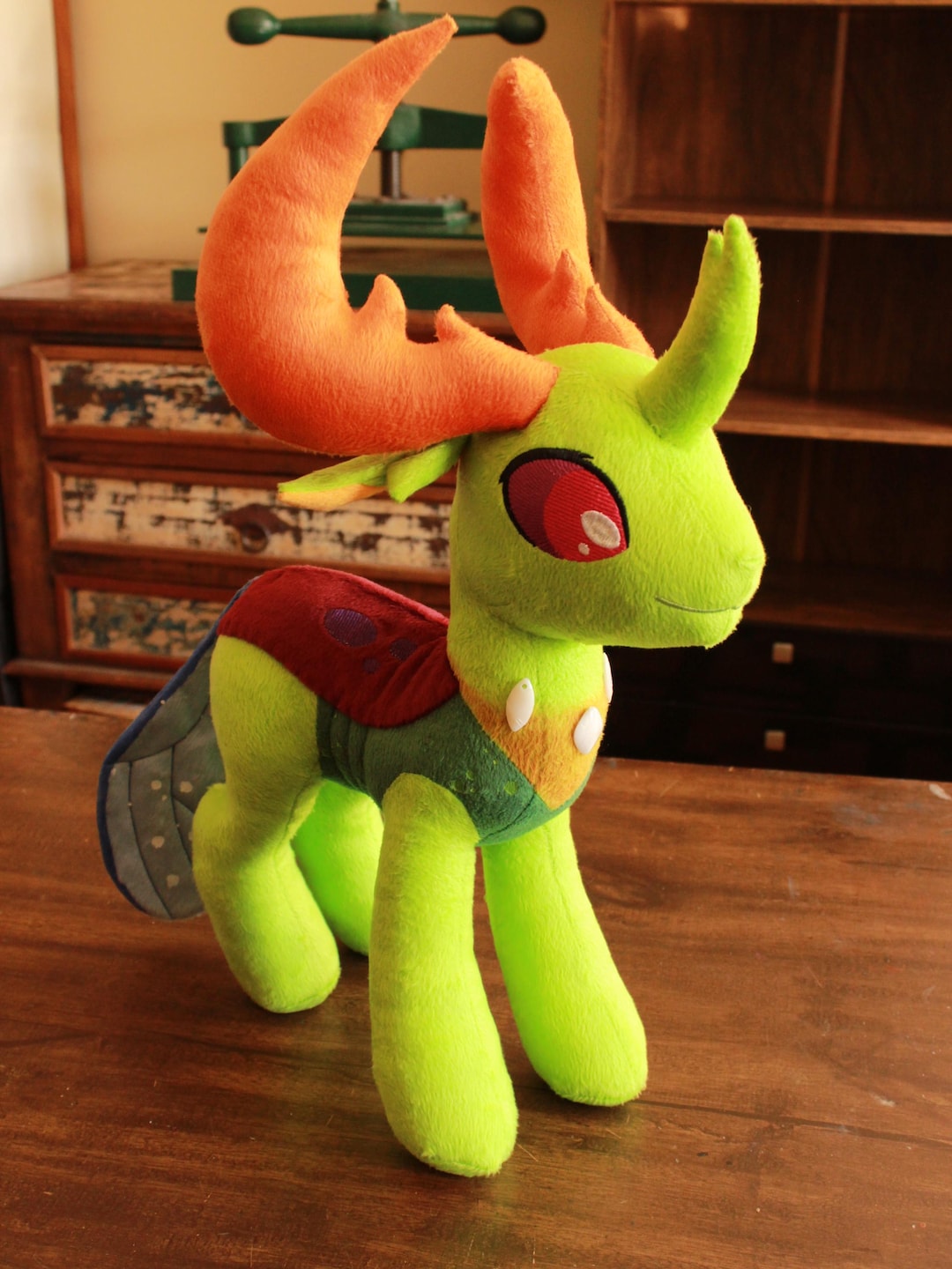 My Little Pony Thorax Plush, Customized OC Plushie, Personalized ...