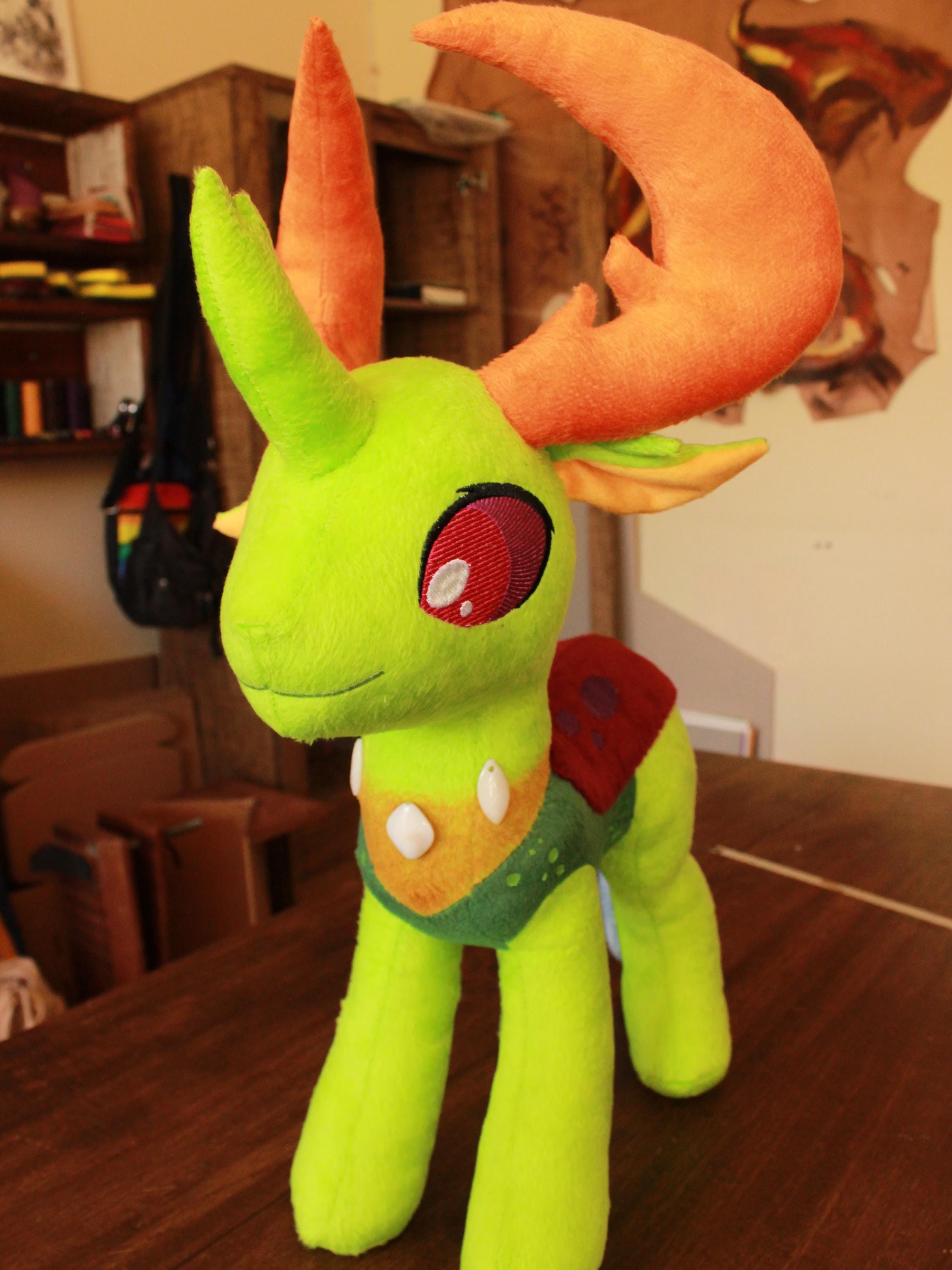 My Little Pony Thorax Plush, Customized OC Plushie, Personalized ...
