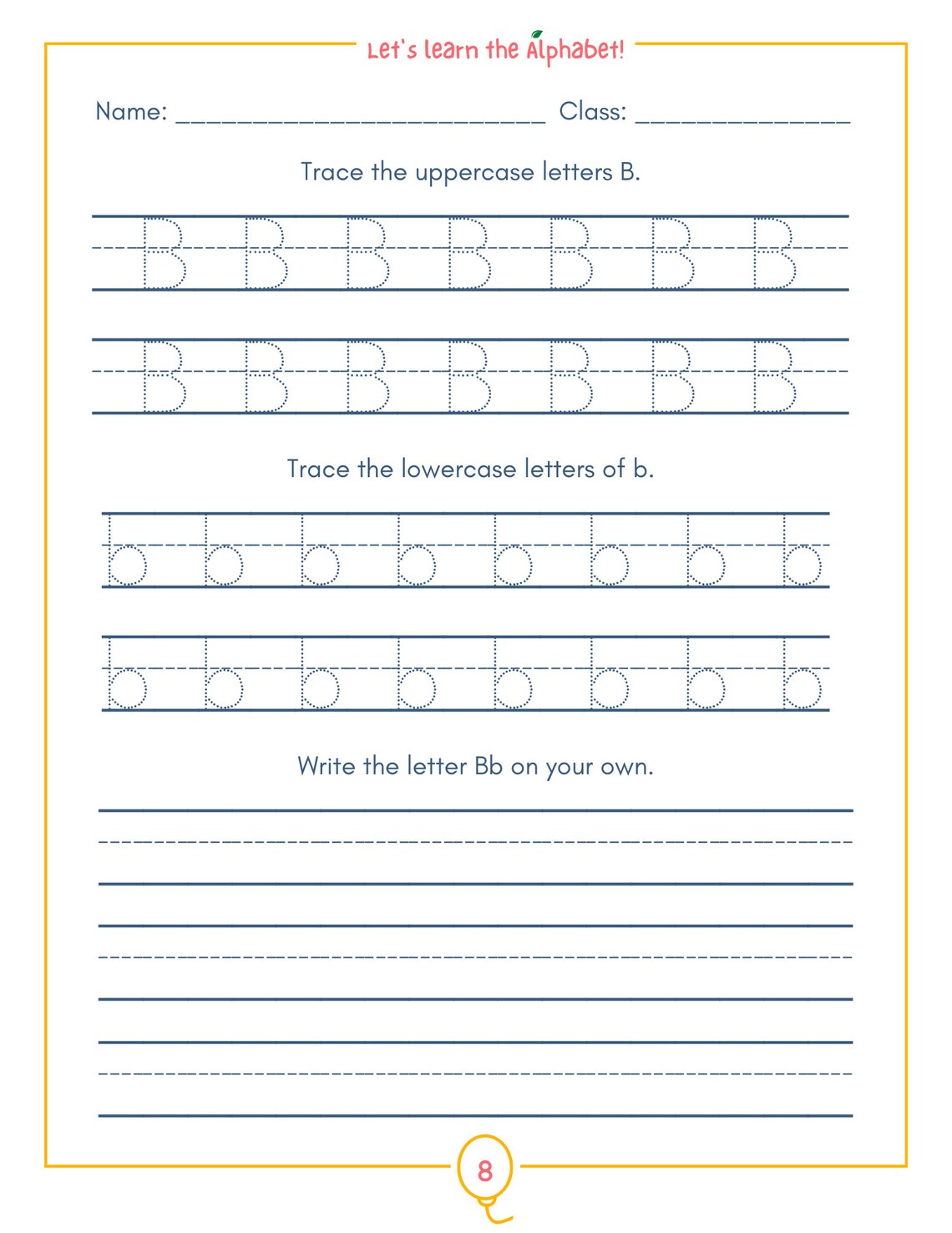 130 Pages of ABC Alphabet Printable Worksheets | Tracing Name ...