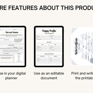 Fillable Breeder Puppy Pack, Dog Breeder Records, Dog Breeder Forms ...