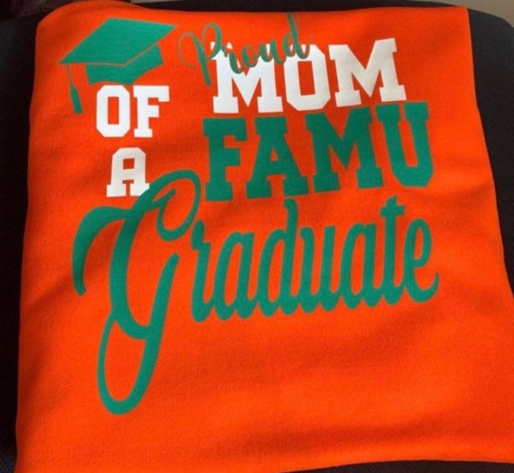 Proud Mom of a Famu Grad Tee - Etsy