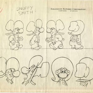 Original Photostat of Snuffy Smith From Snuffy Smith (1960s) - Etsy