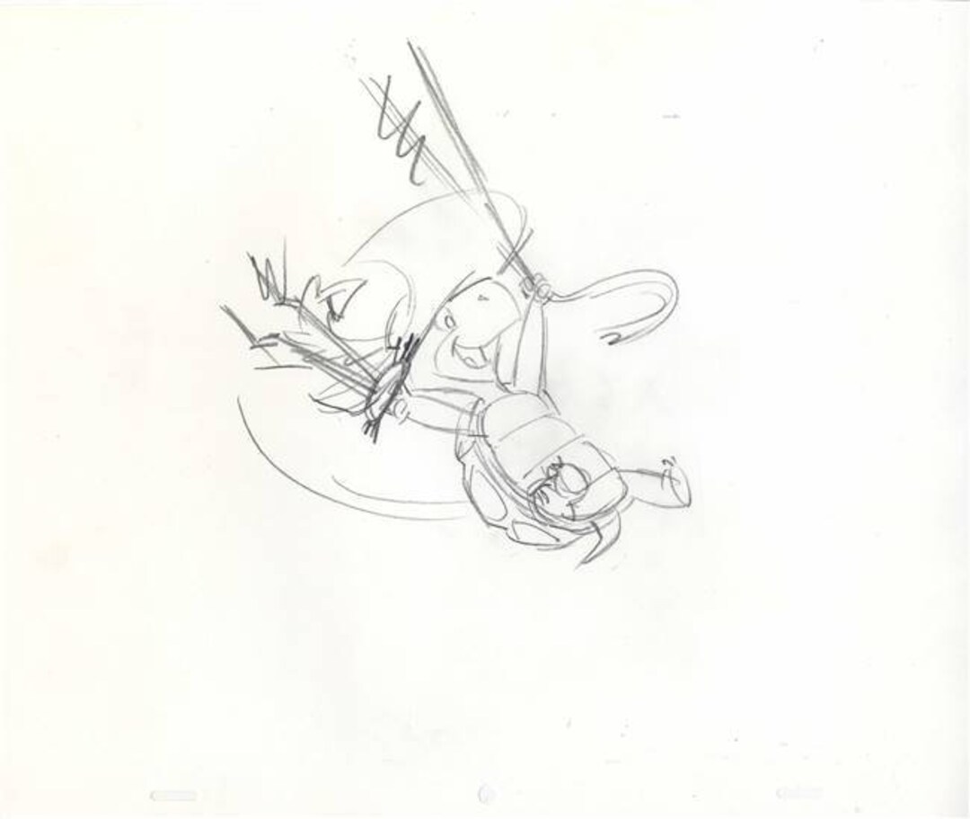 Original Publicity Drawing of Touche Turtle From Hanna Barbera - Etsy
