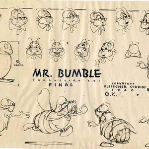 Original Photostat of Mr Bumble From Mr Bug Goes to Town (1941) - Etsy