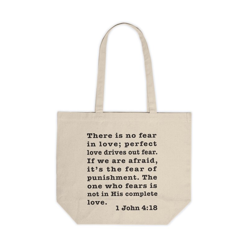 Christian Tote Bag Jesus Love Peace Bible Tote Bag With - Etsy