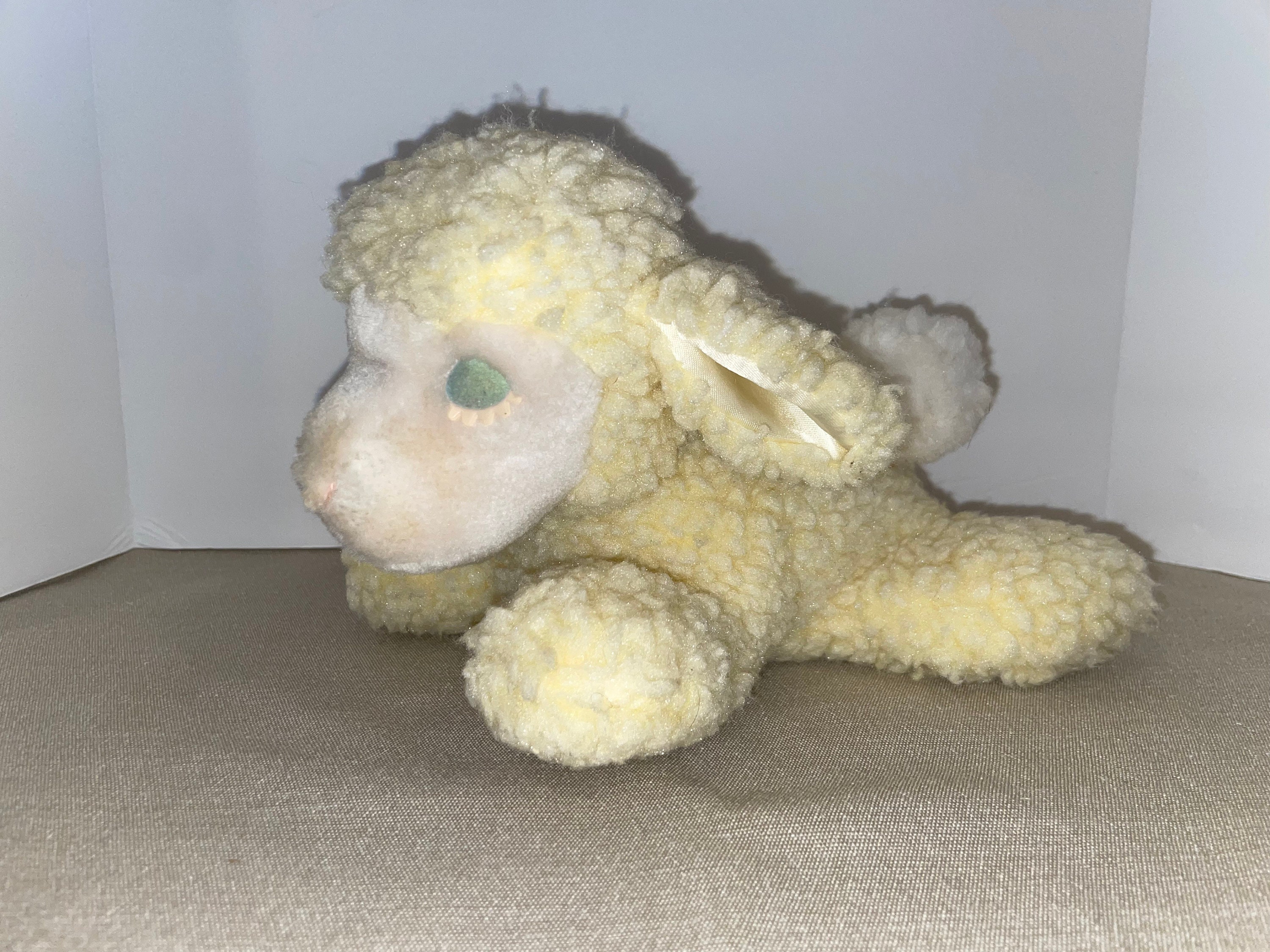 Vintage Eden Sheep Lamb Plush Musical Wind up Mary Had a Little Lamb ...