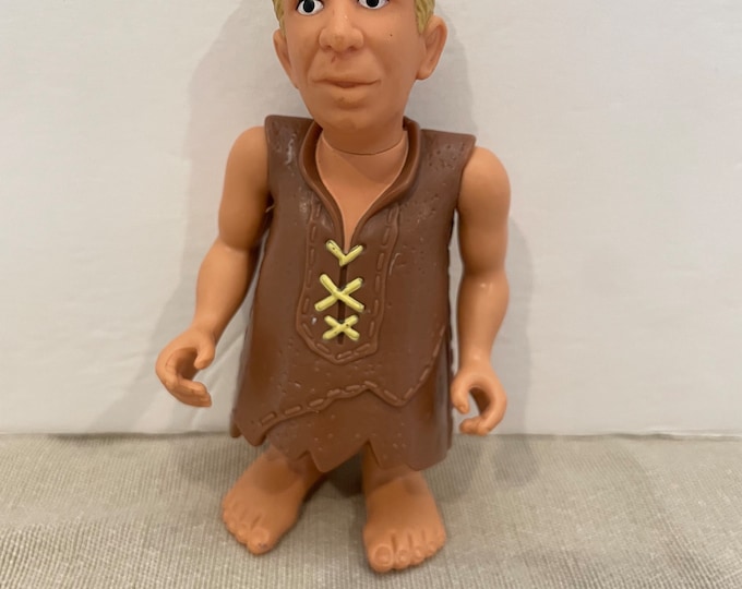 1993 Mattel the Flintstones Crash Test Barney Action Figure New in Box ...