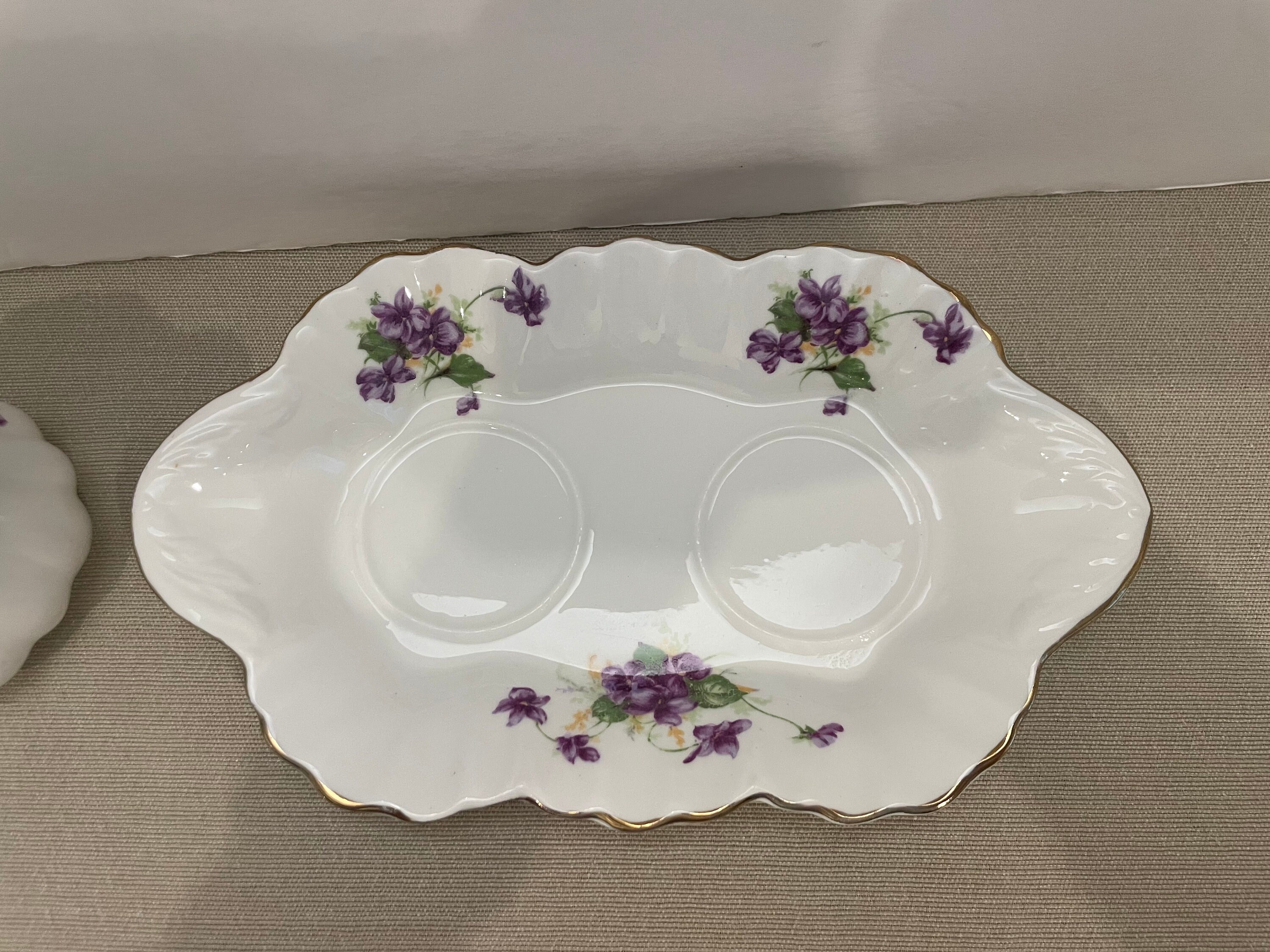 Royal Stuart Spencer Stevenson Sugar & Creamer Tray Set With Creamer ...