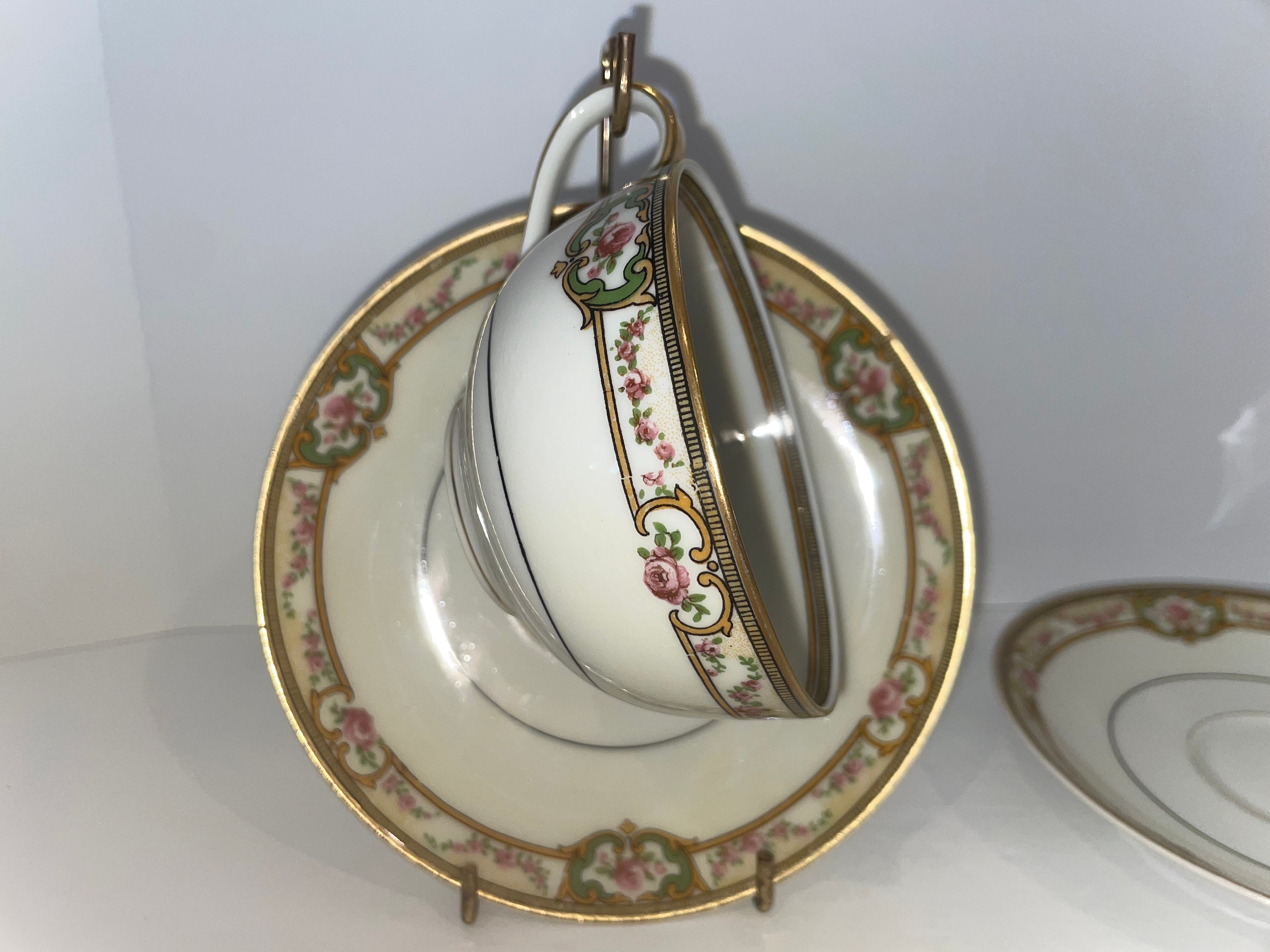 Theodore Haviland Limoges Schleiger Belfort Cup & Saucer - France - Etsy