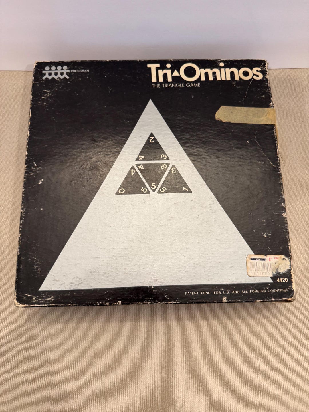 The Vintage Tri-ominos Game by Pressman (1968) is a Classic Board Game ...
