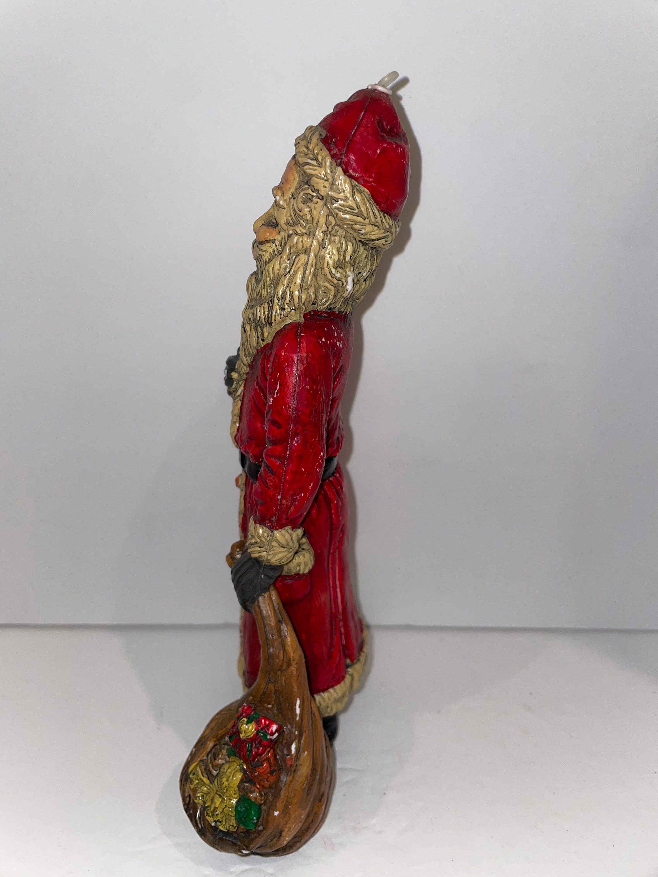 Vintage Plastic Santa Figure/ornament 1977 - Etsy