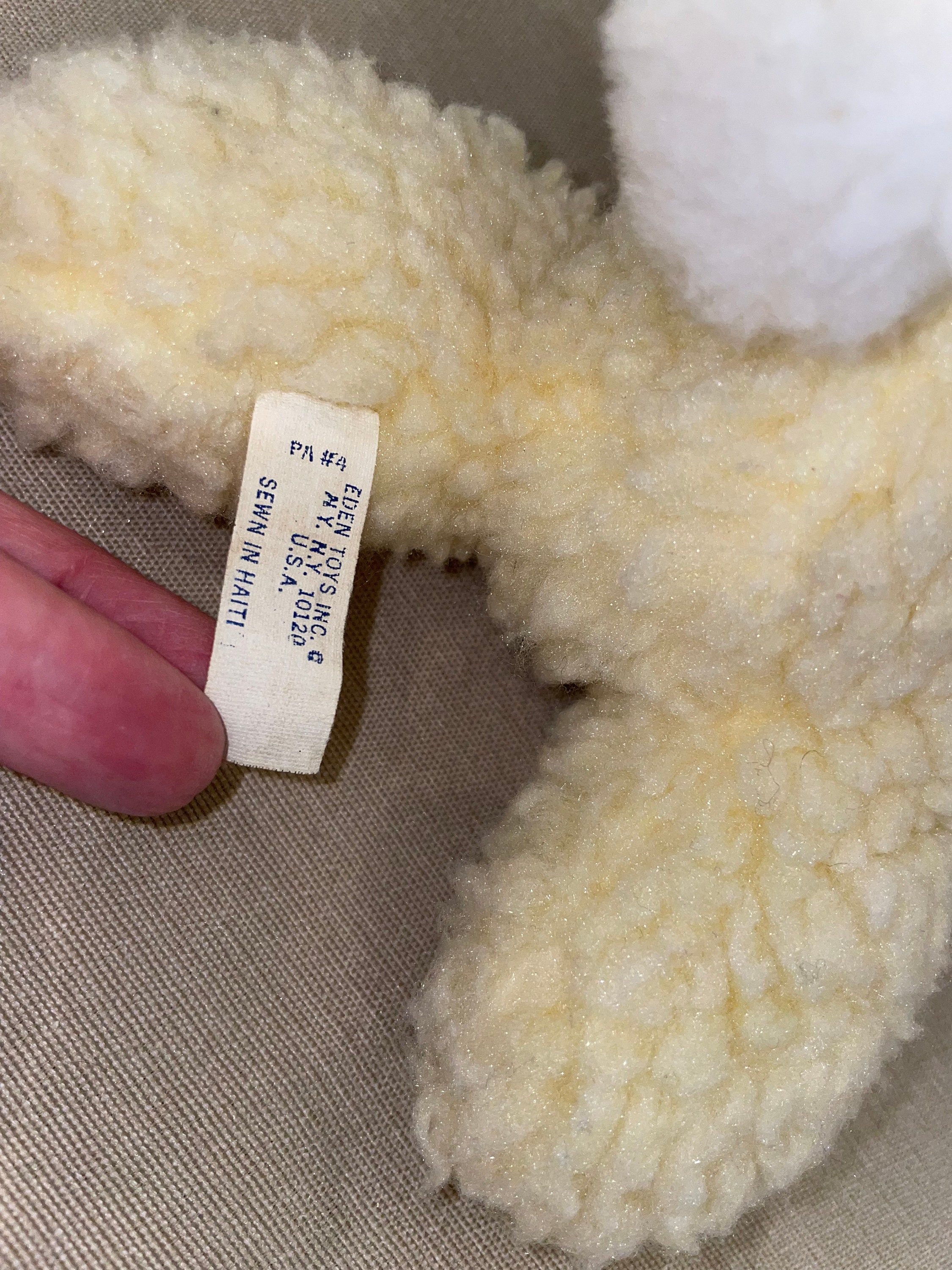 Vintage Eden Sheep Lamb Plush Musical Wind up Mary Had a Little Lamb ...