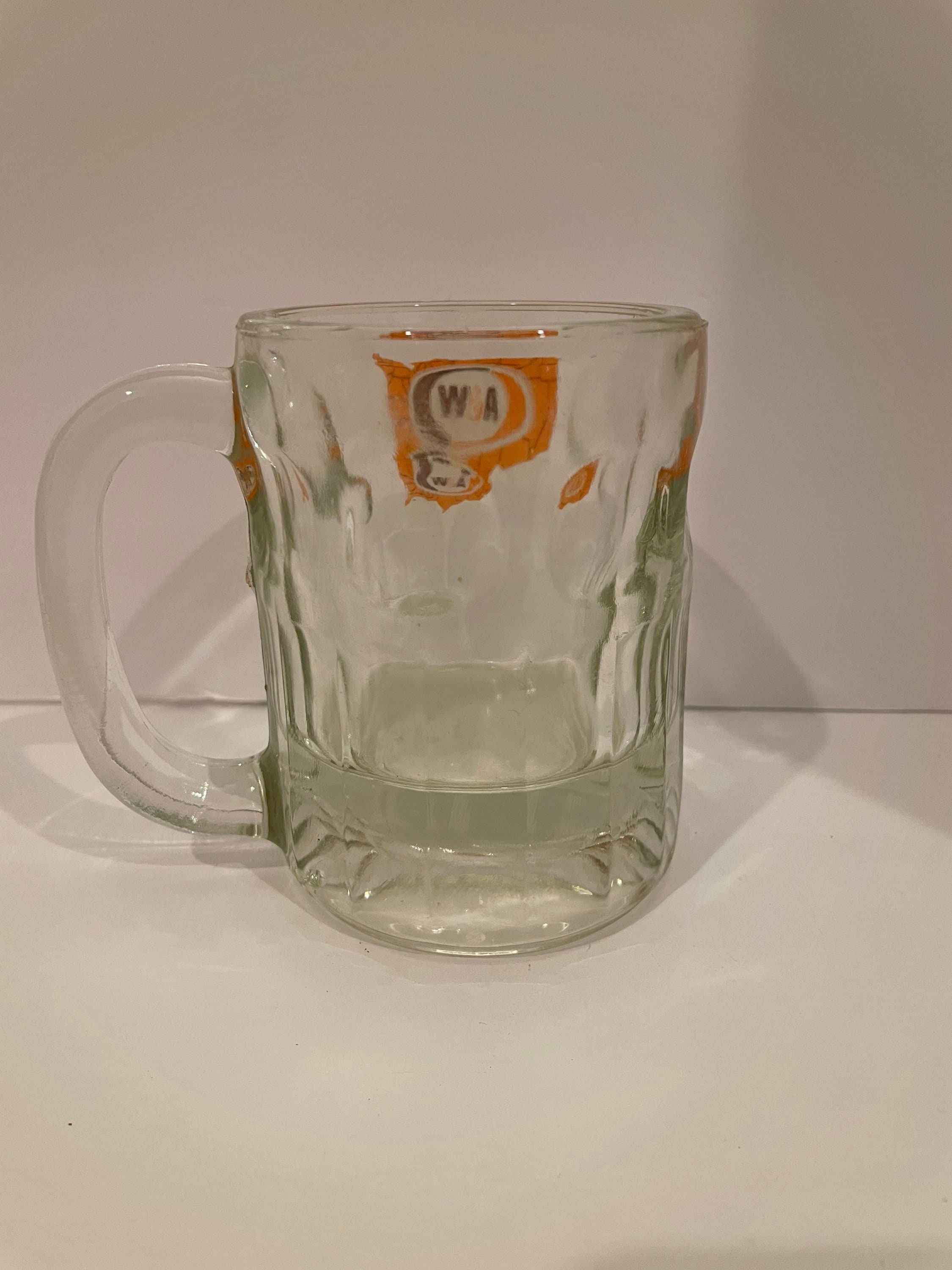 Vintage A&W Rootbeer Mug With US Map. Thick Glass - Etsy