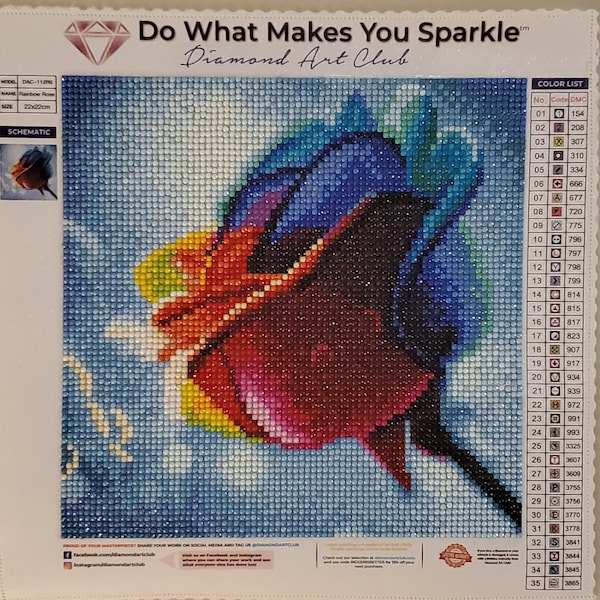 Completed Diamond Painting - Etsy