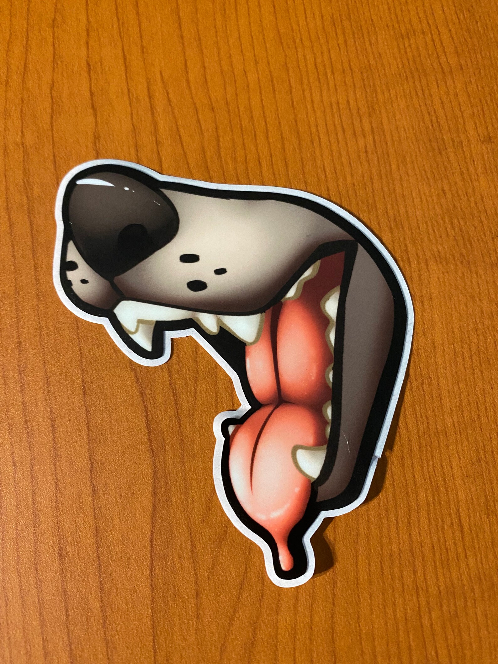 Furry Maw Sticker - Etsy