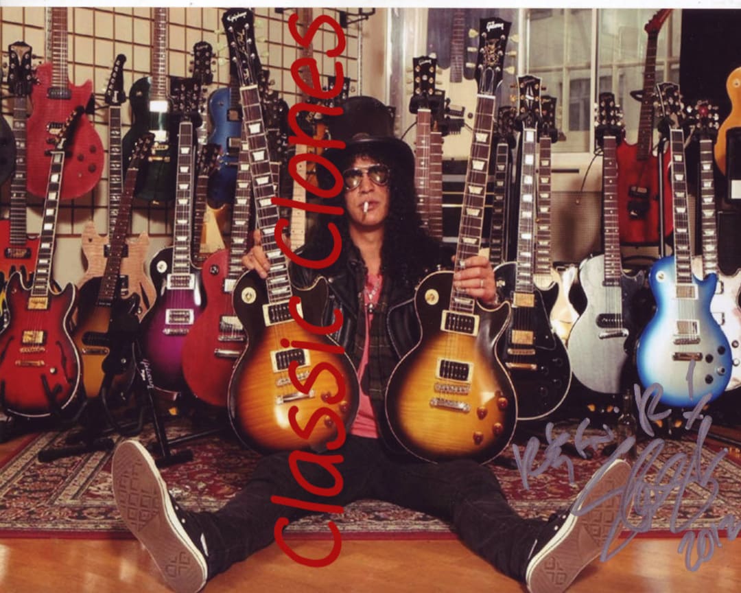 Slash Signed Autographed Premium Quality Reprint 8x10 Guns - Etsy