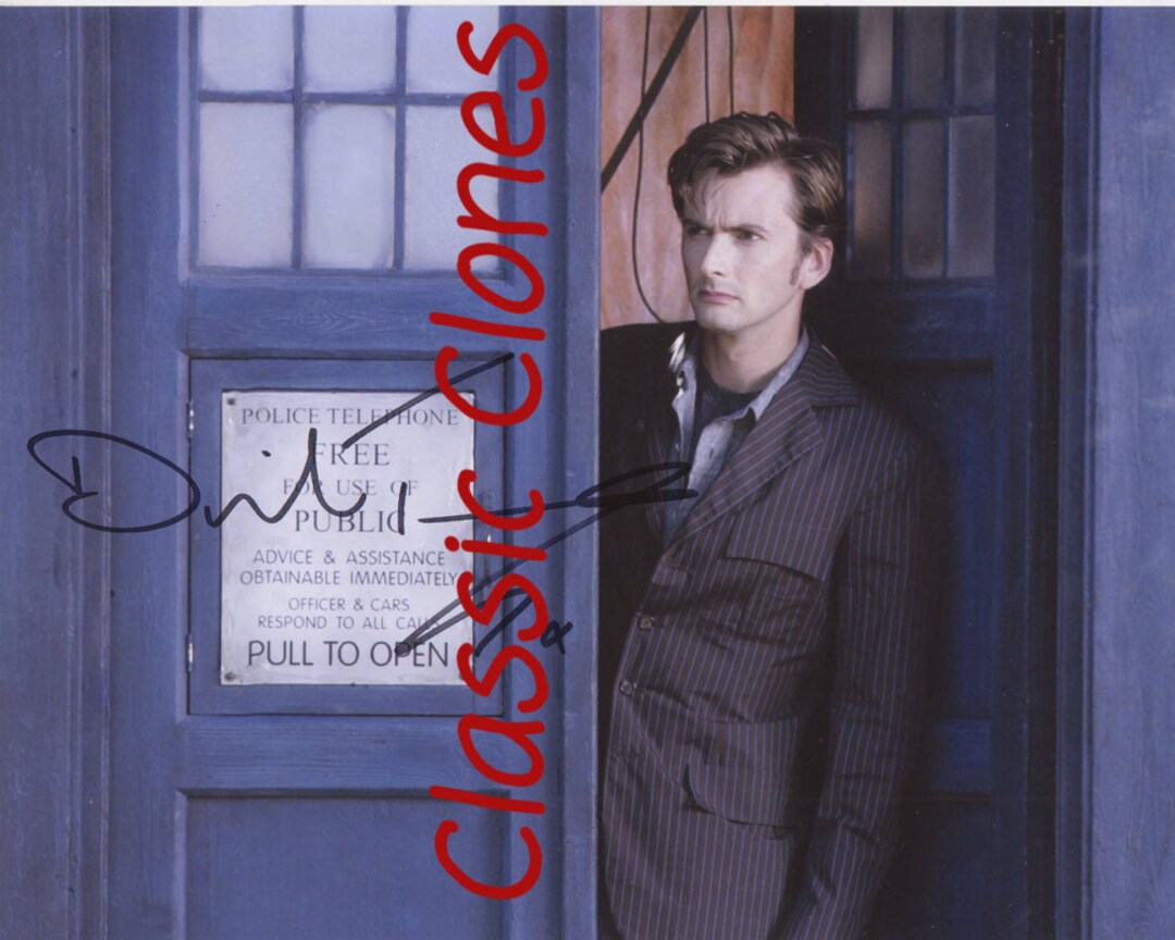 David Tennant Signed Autographed Premium Quality Reprint 8x10 - Etsy