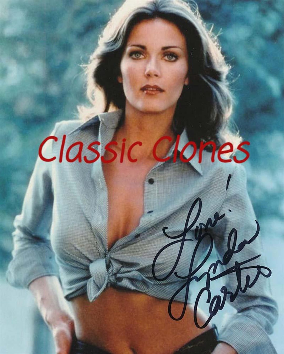 Lynda Carter Signed Autographed Premium Quality Reprint 8x10 Photo ( Wonder Woman Diana Prince ...