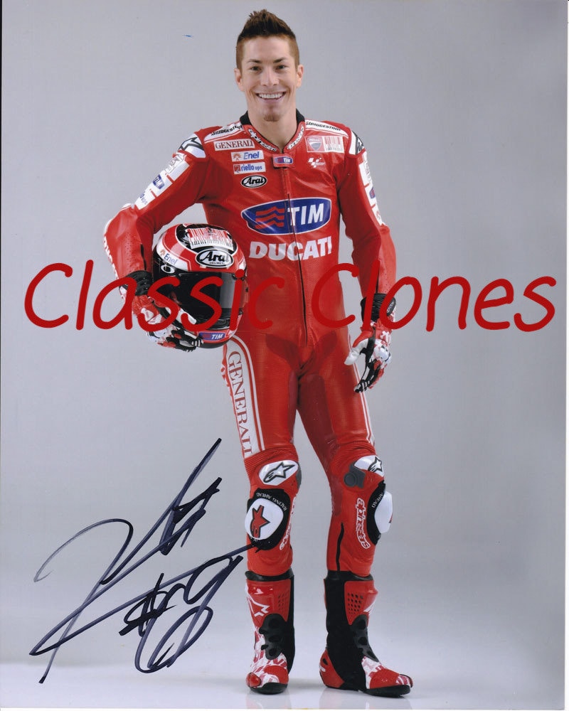 Nicky Hayden Signed Autographed Premium Quality Reprint 8x10 Motogp ...