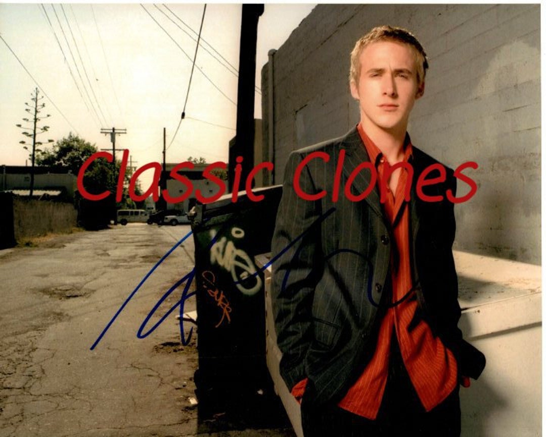 Ryan Gosling Signed Autographed Premium Quality Reprint 8x10 Photo - Etsy