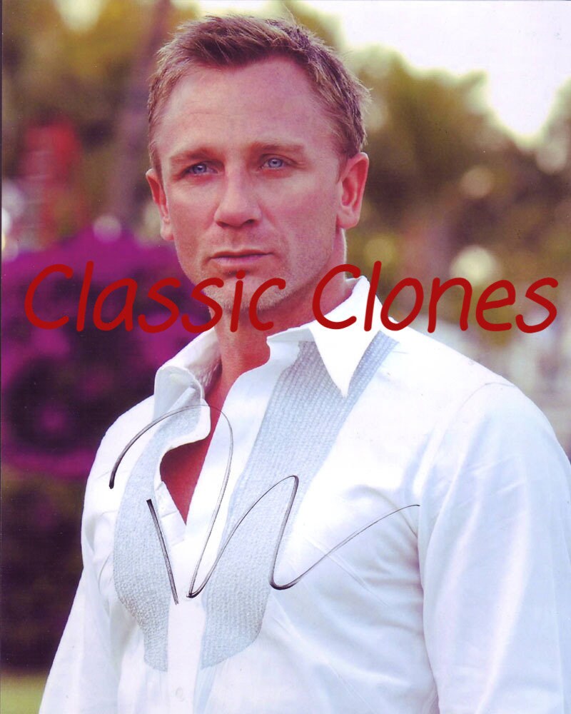 Daniel Craig Signed Autographed Premium Quality Reprint 8x10 - Etsy
