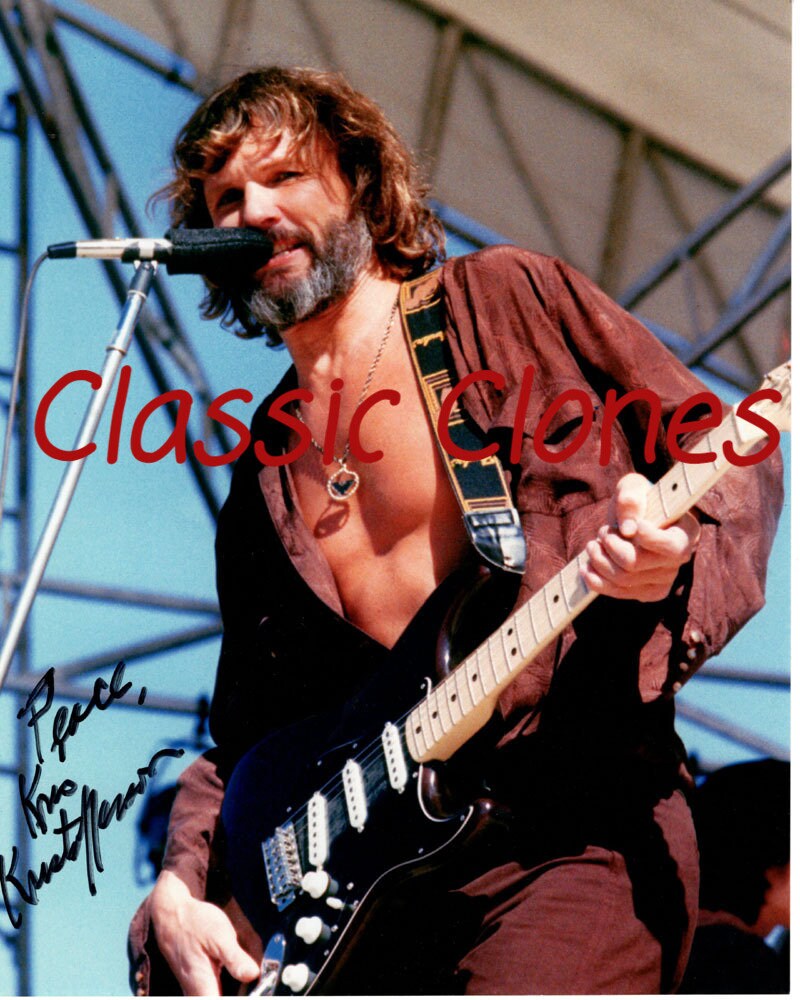 Kris Kristofferson Signed Autographed Premium Quality Reprint 8x10 A ...