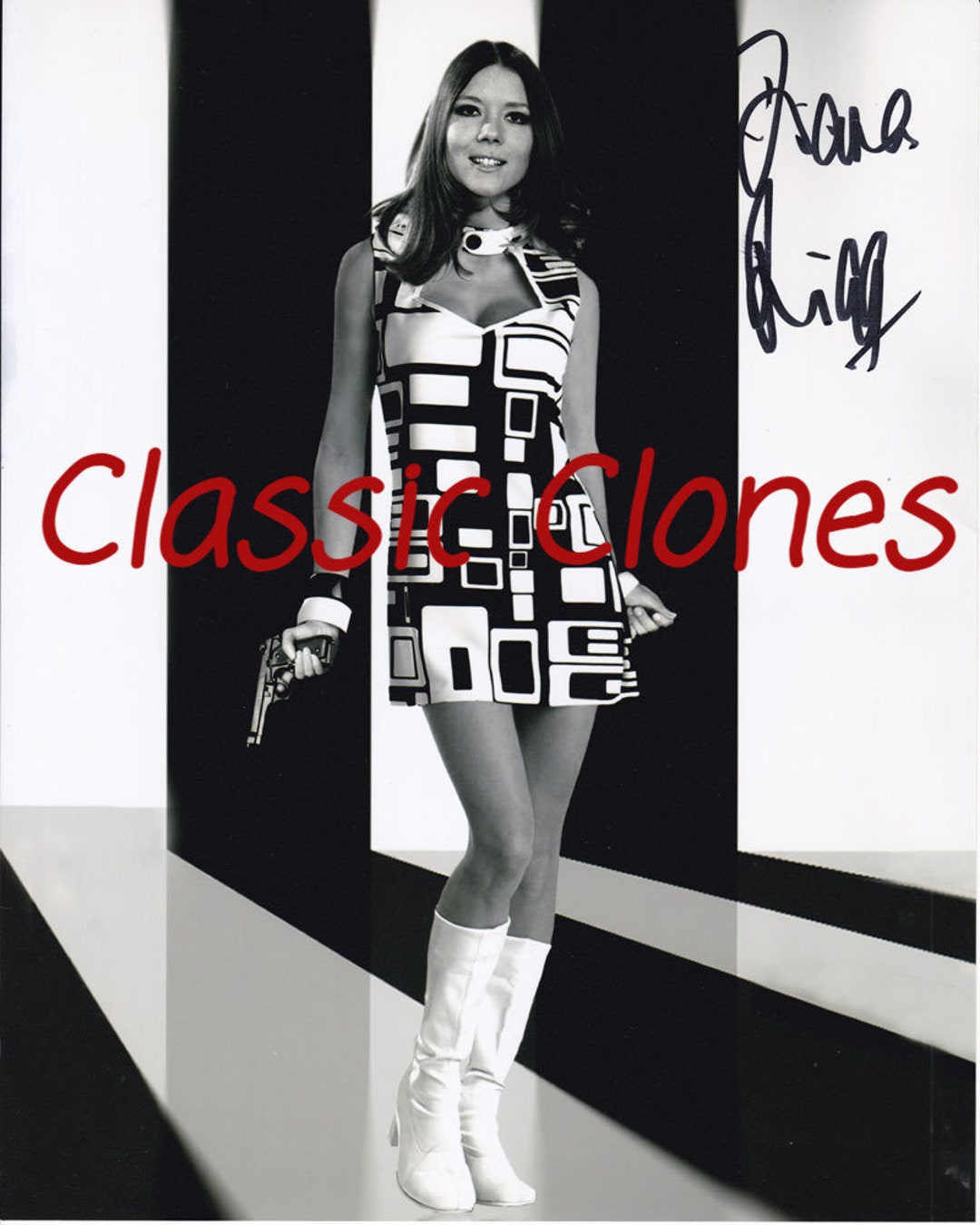 Diana Rigg Signed Autographed Premium Quality Reprint 8x10 the Avengers ...