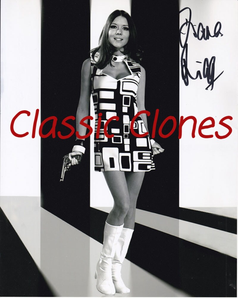 Diana Rigg Signed Autographed Premium Quality Reprint 8x10 the Avengers ...