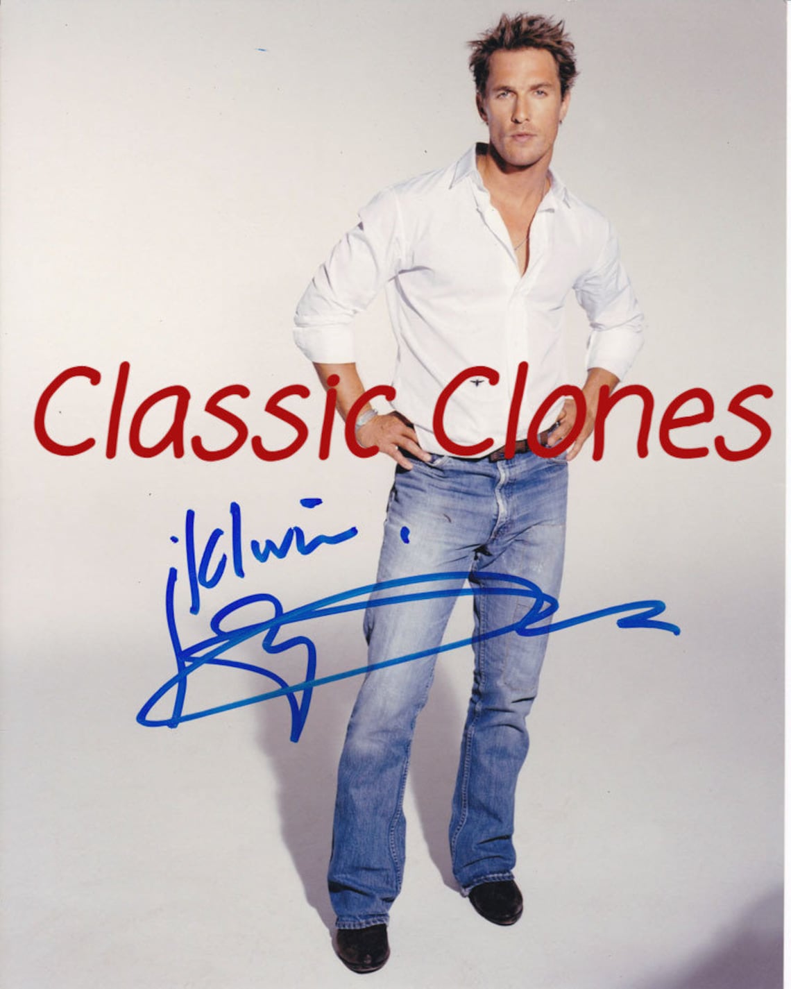 Matthew Mcconaughey Signed Autographed Premium Quality Reprint 8x10 ...