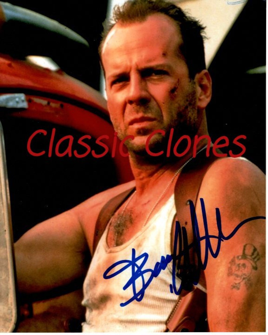 Bruce Willis Signed Autographed Premium Quality Reprint 8x10 Die Hard ...