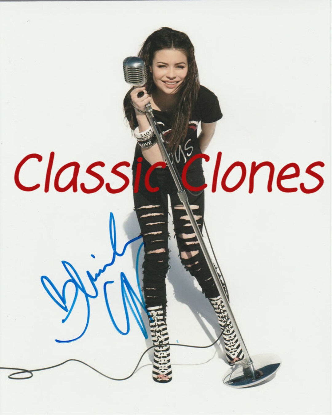 Miranda Cosgrove Signed Autographed Premium Quality Reprint 8x10 Icarly ...
