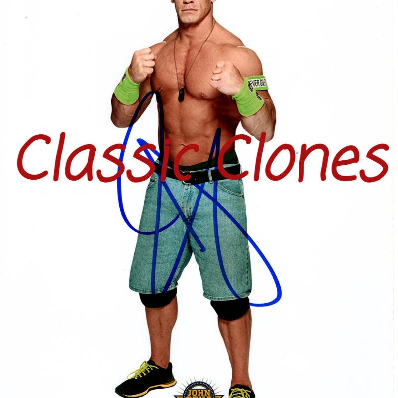 John Cena Autograph - Etsy