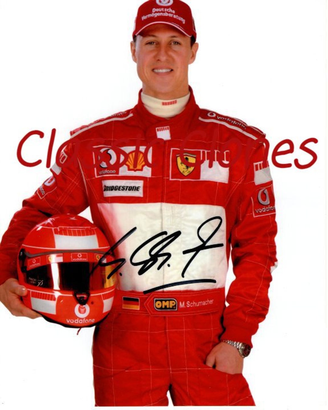 Michael Schumacher Signed Autographed Premium Quality Reprint 8x10 ...