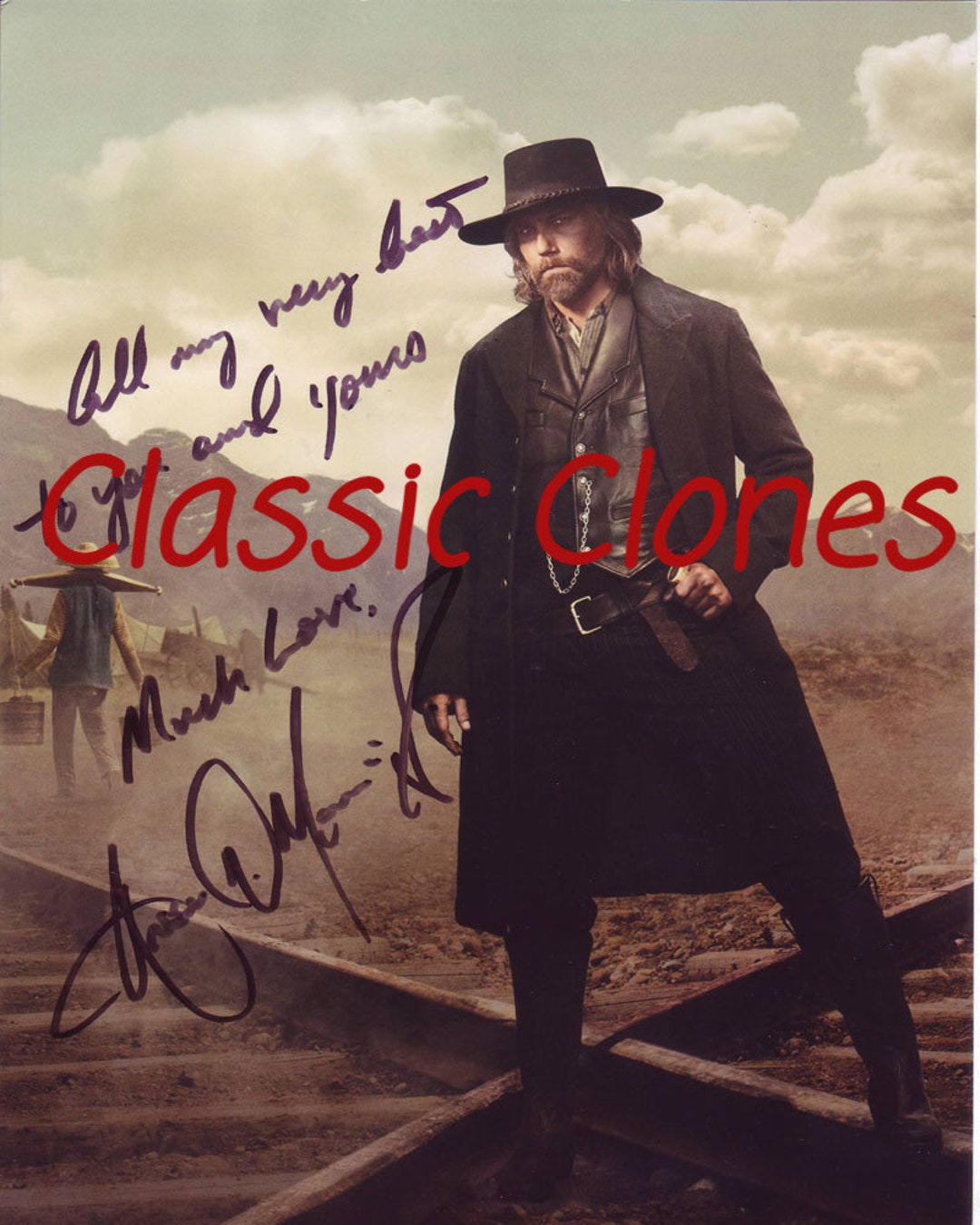Anson Mount Signed Autographed Premium Quality Reprint 8x10 Hell on ...
