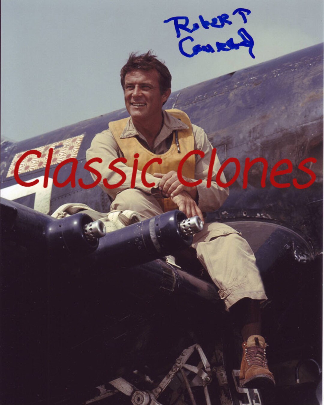Robert Conrad Signed Autographed Premium Quality Reprint 8x10 Black ...