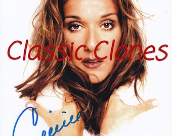 Celine Dion Signed Autographed 8x10 Photo - Etsy