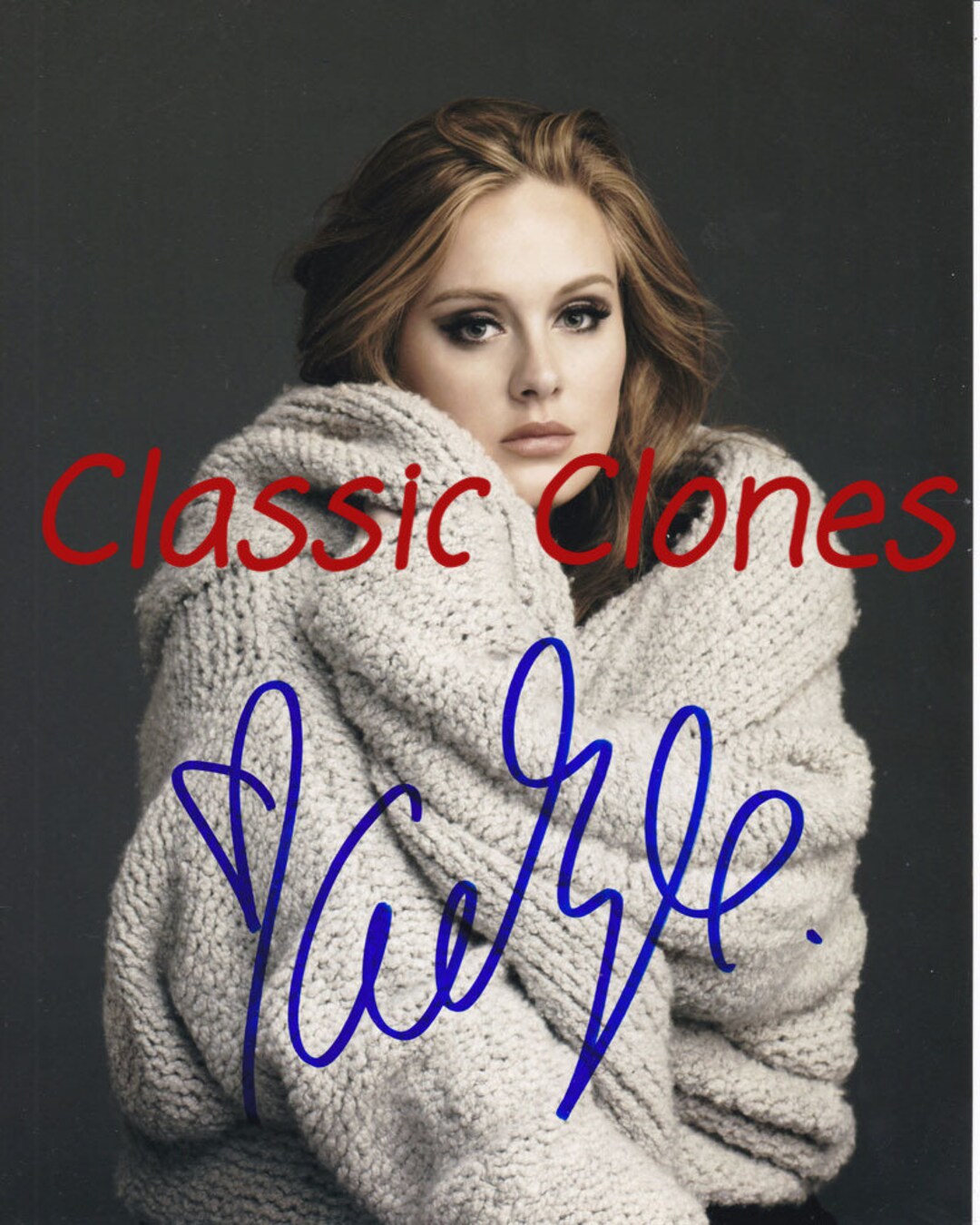 Adele Signed Autographed Premium Quality Reprint 8x10 Photo - Etsy
