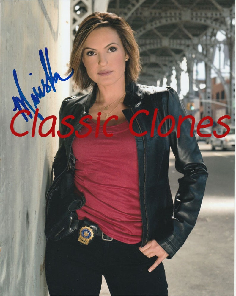 Mariska Hargitay Signed Autographed Premium Quality Reprint 8x10 Law