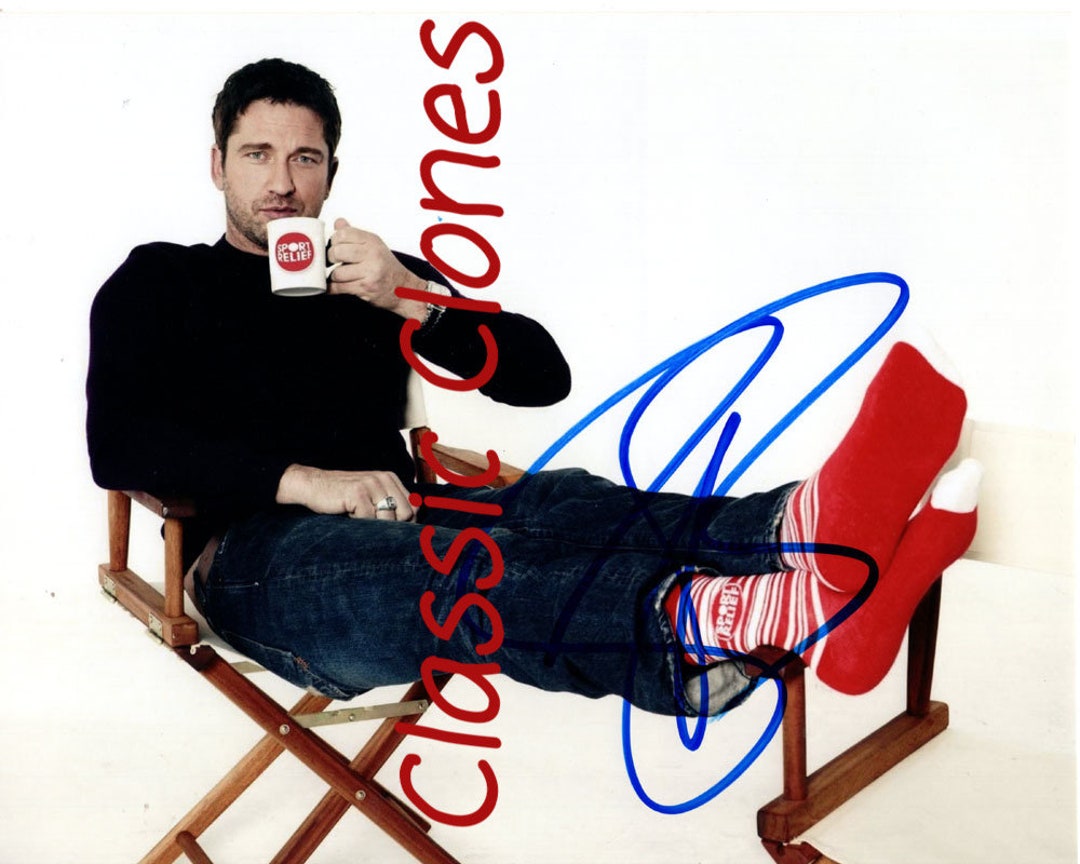 Gerard Butler Signed Autographed Premium Quality Reprint 8x10 Photo - Etsy